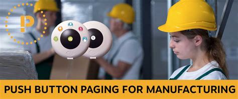 Push Button Paging System Staff Call Buttons UK