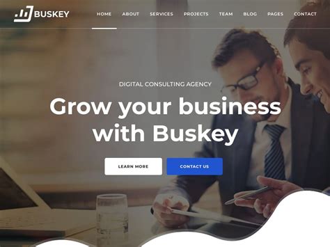 Buskey Премиум Шаблоны Bootstrap BootstrapТема
