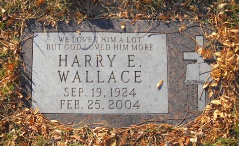 Harry Edwin Wallace 1924 2004 Find A Grave Memorial