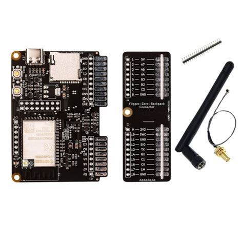 Esp32 Addon Board Kit Wifi Backpack With A 3d Printed Case For Flipper
