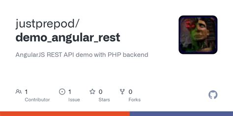 GitHub Justprepod Demo Angular Rest AngularJS REST API Demo With PHP Backend