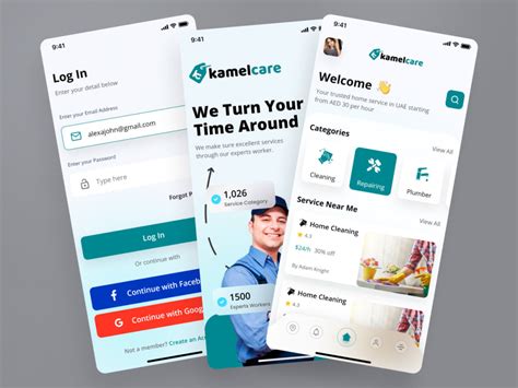 a brand centric mobile app ui concept upwork