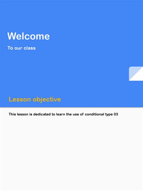 Conditional Type 3 Pdf