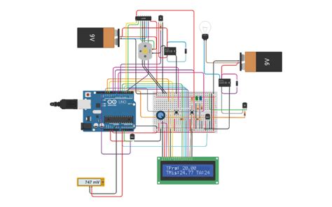 Circuit Design Termostato Con Arduino Tinkercad