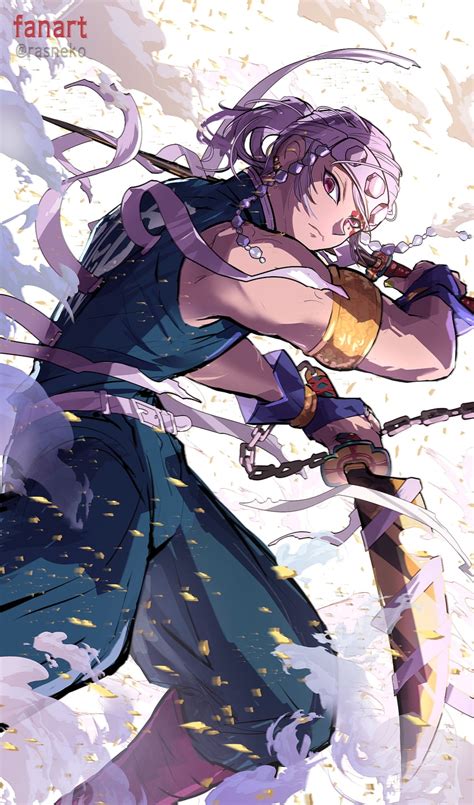 Uzui Tengen Kimetsu No Yaiba Drawn By Rasneko Danbooru