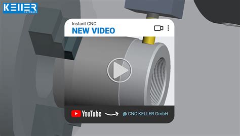 Key Surfaces With Driven Milling Cutter Cy Axis Symplus™ By Keller