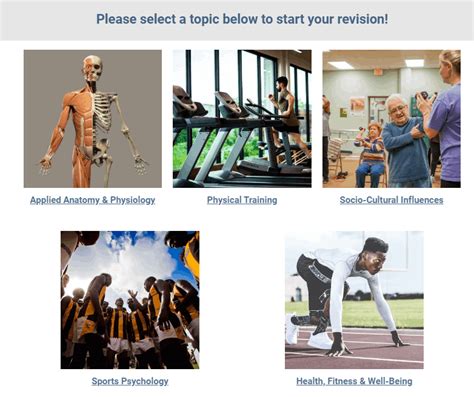 OCR GCSE PE REVISION Website From C PettiforPE PE Learning