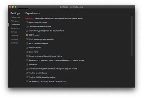 Explore The New CSS Overview Feature In Chrome