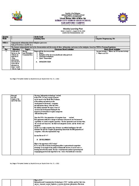 Q1 W2 Comprog 1 2022 Pdf Leadership Educational Technology