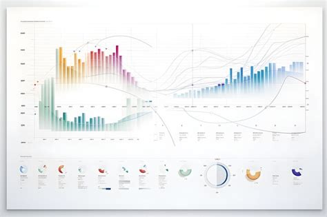 Minimalist Abstract Pastel Cm Design Visualizing Key Performance Indicators With Dynamic Graphs