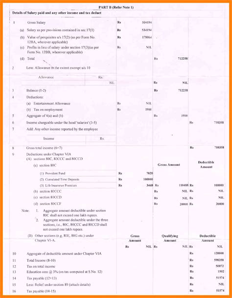 Salary Breakup Calculator Scribd India