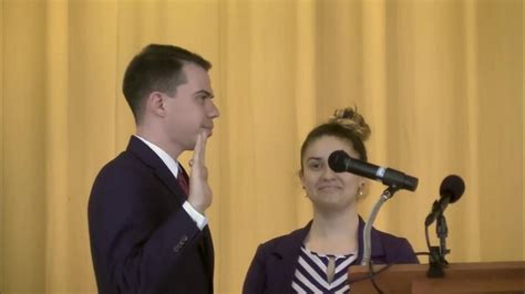 Inauguration Of Mayor Michael J Nicholson Youtube