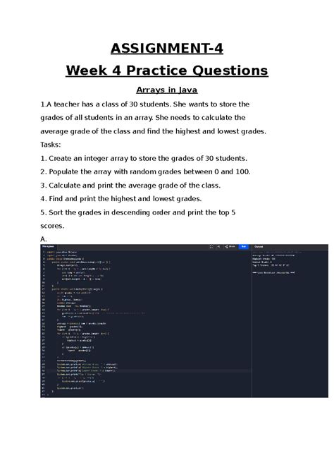 Ra2311030010106 App Week 4 Assignment Week 4 Practice Questions