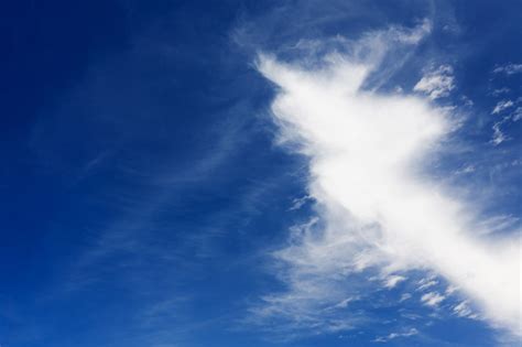 White Cloud At Blue Sky Free Stock Photo Public Domain Pictures