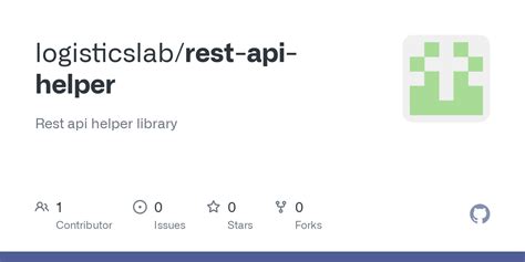 Github Logisticslabrest Api Helper Rest Api Helper Library