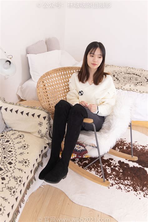 Bobosocks袜啵啵 No 326 小甜豆 长靴、油亮灰丝、裤里丝 155p 美图316