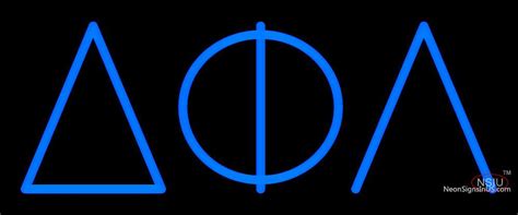 Delta Phi Lambda Neon Sign Custom Neon Sign
