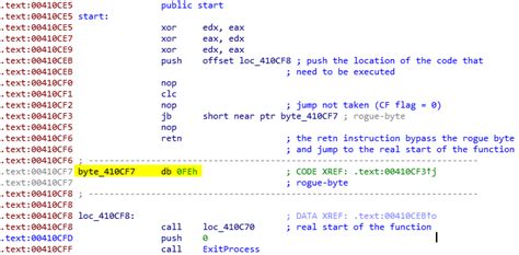 Ida Idapython Find The Start Of An Undefined Code Blob Reverse