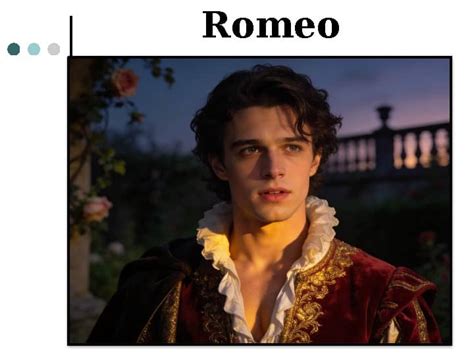 Romeo And Juliet Character Introduction Slide Show By Mrs Shakespeare