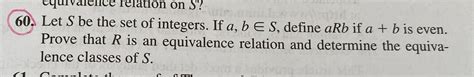 Solved Let S ﻿be The Set Of Integers If Abins Define Arb