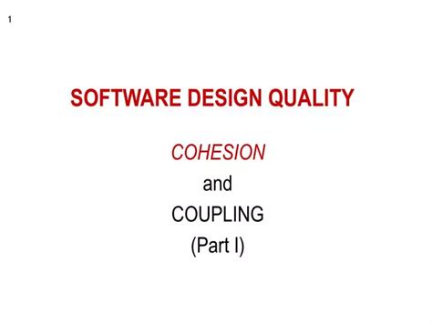 Ppt Software Design Quality Powerpoint Presentation Free Download