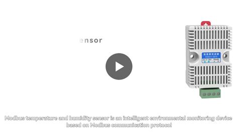 Modbus Temperature And Humidity Sensor And Its Application Cdebyte