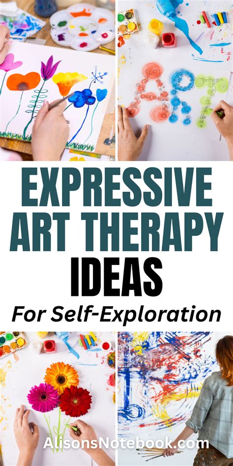 5 Expressive Art Therapy Activities And Creative Tools For Healing And Growth Easy Creative