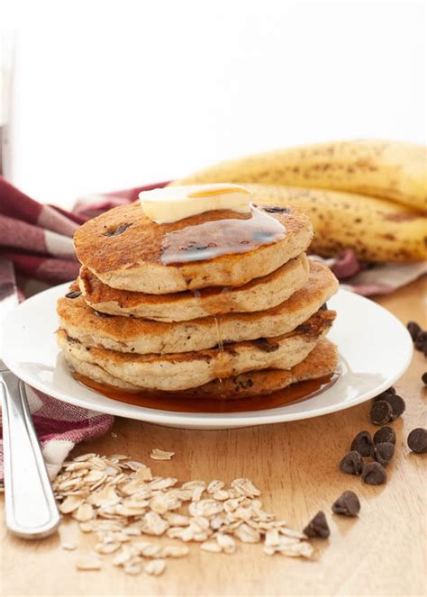 Banana Chocolate Chip Pancakes Vegan At Ellis Brashears Blog