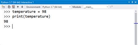 Learning Python In Visual Studio 2019