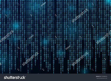 Digital Binary Data Streaming Binary Code Stock Illustration Shutterstock