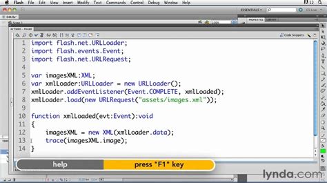 How To Use Dot Syntax To Access Xml Data In Adobe Flash Professional