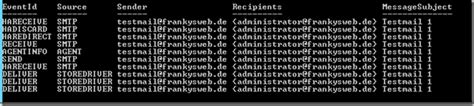 Exchange How To Read The Message Tracking