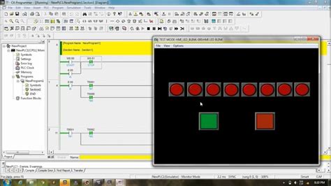 Simulasi Led Blink Menggunakan Aplikasi Cx One Plc Omron Teknik Mekatronika