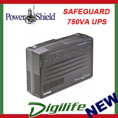 PowerShield SafeGuard Line Interactive UPS 750VA 450W AVR LAN PSG750 EBay Australia