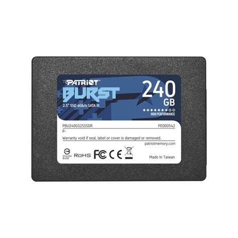 DISCO DURO SSD PATRIOT 240GB SATA III 2.5" - Infor-Ingen