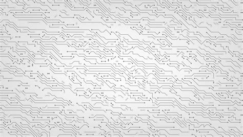 Circuit Board Black And White Vector Images Over 16 000