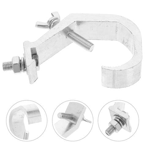 Goohochy 4pcs Stage Light Clamp Hooks For Truss Clamps For Lights Truss Clamp Stage Lights Clamp