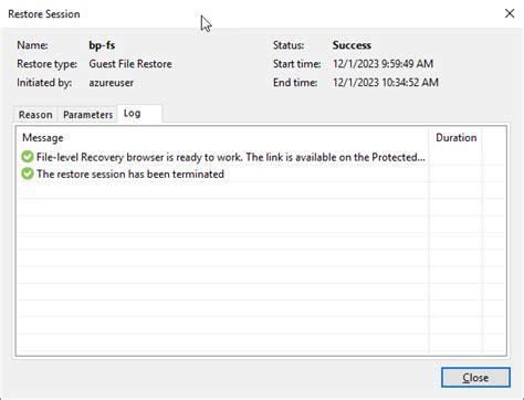 Viewing Session Statistics Veeam Backup For Microsoft Azure Guide