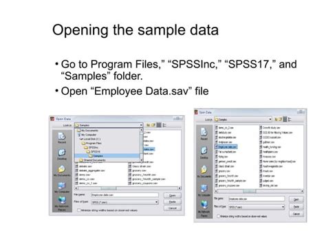 Spss Briefintroduction Spss Introduction Biostatistics Biostatistics