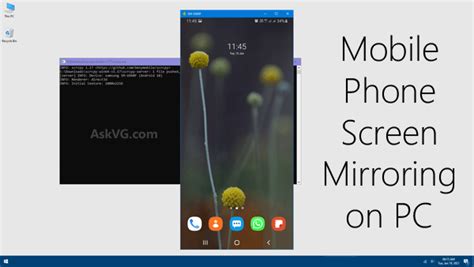 [tip] How To Mirror Or Cast Android Mobile Phone Screen On Pc Askvg
