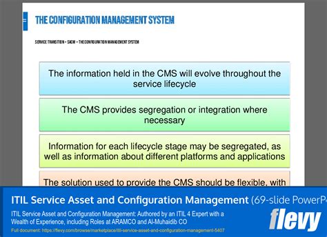 Ppt Itil Service Asset And Configuration Management 69 Slide Ppt Powerpoint Presentation Pptx
