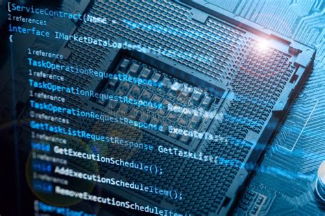 Information Technology Concept Coding Programmer Language Script Text