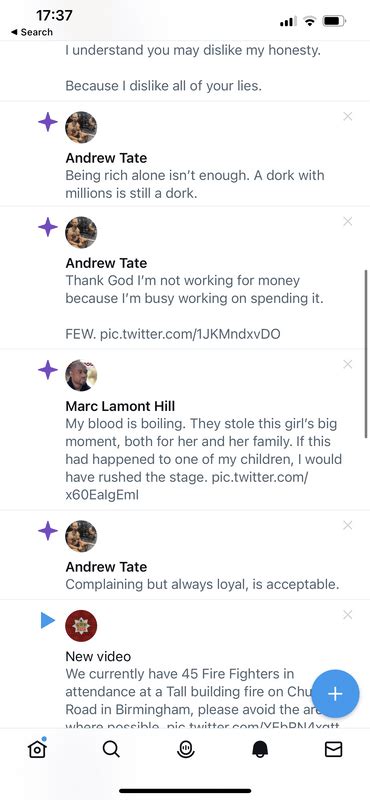 I don’t follow the trash human Andrew Tate, but Twitter wants to give me notifications from his ...