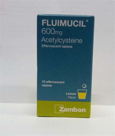 Promo Fluimucil 600 Mg Eff Tablets Isi 2 Acetylcysteine Obat Batuk Diskon 23 Di Seller