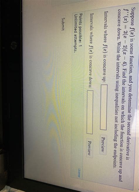 Solved Suppose F X Is Some Function And You Determine The Chegg Com