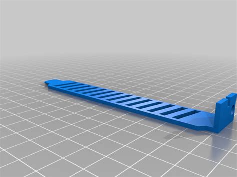 Custom Rear Pci Bracket For Computer Case By Avel Download Free Stl Model