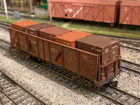 Вагон для перевозки контейнеров 13 Н001 — Каропка ру — стендовые модели военная миниатюра