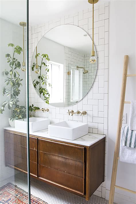 Bathroom Lighting Ideas Over Round Mirror Besthomish