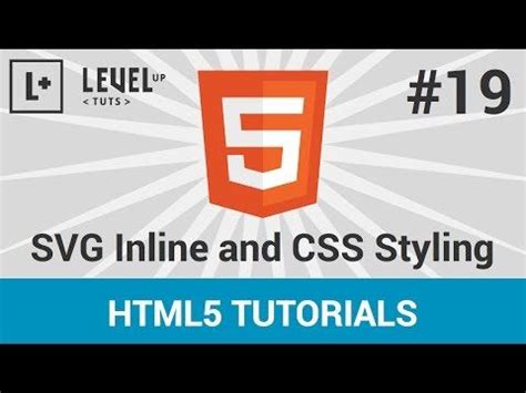 HTML Tutorials SVG Inline And CSS Styling YouTube Tutorial Coding Html